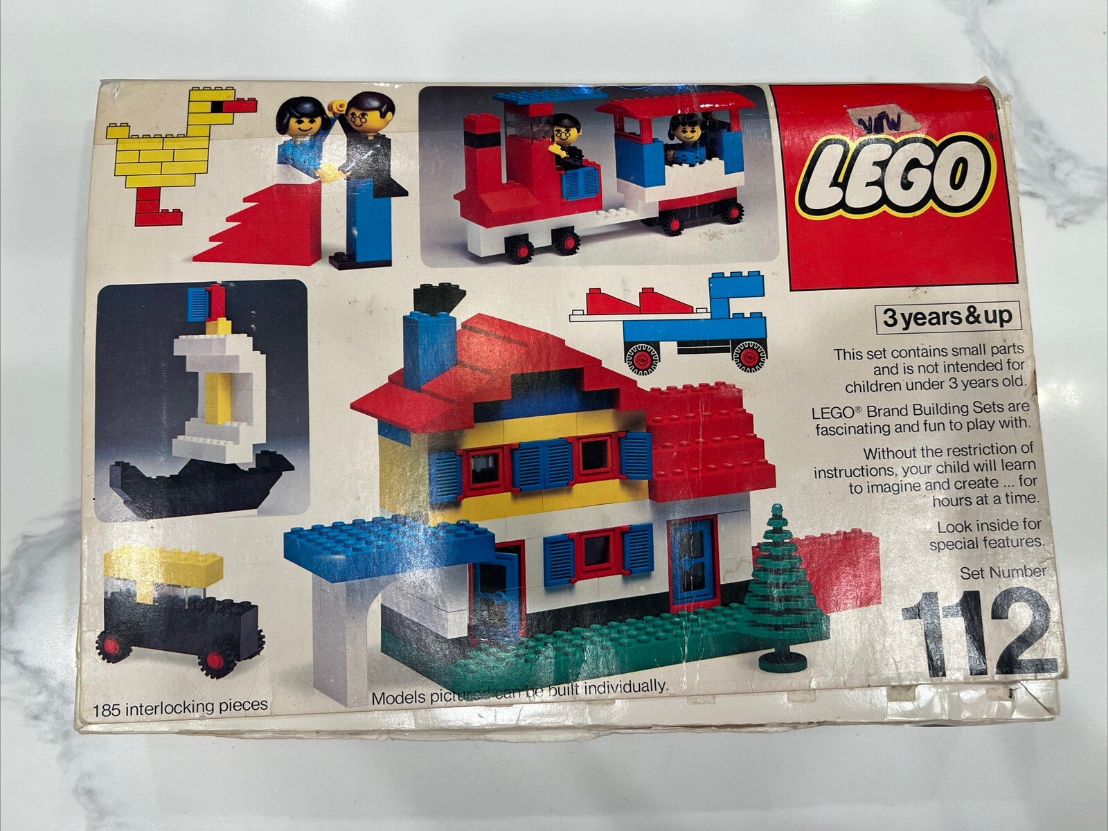 VTG LEGO Universal Building Set 112 W Box Not Complete + Lots More ~276 ...