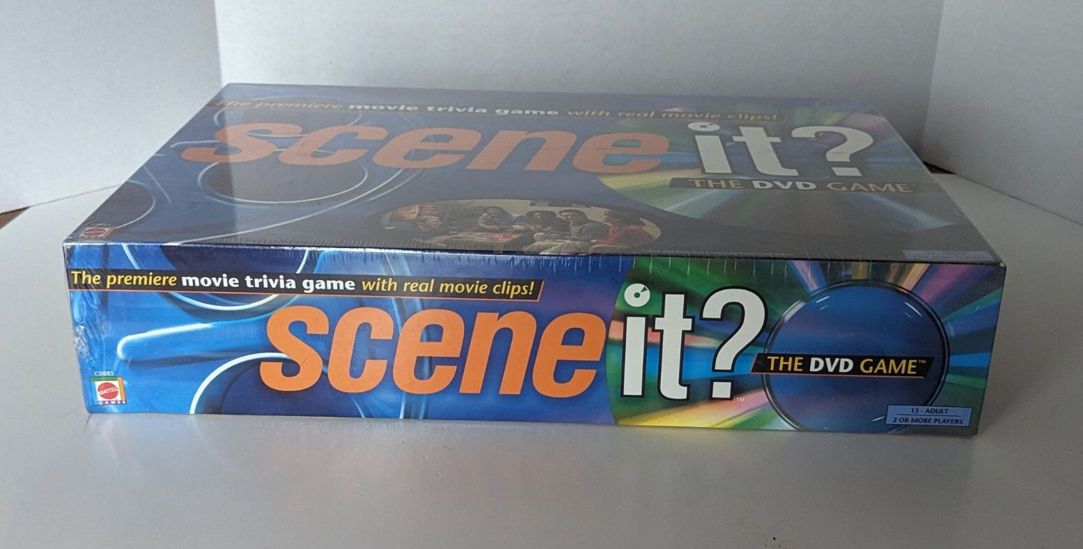 Scene It? Movie Trivia 1st Edition DVD Game Mattel 2003 for sale online ...