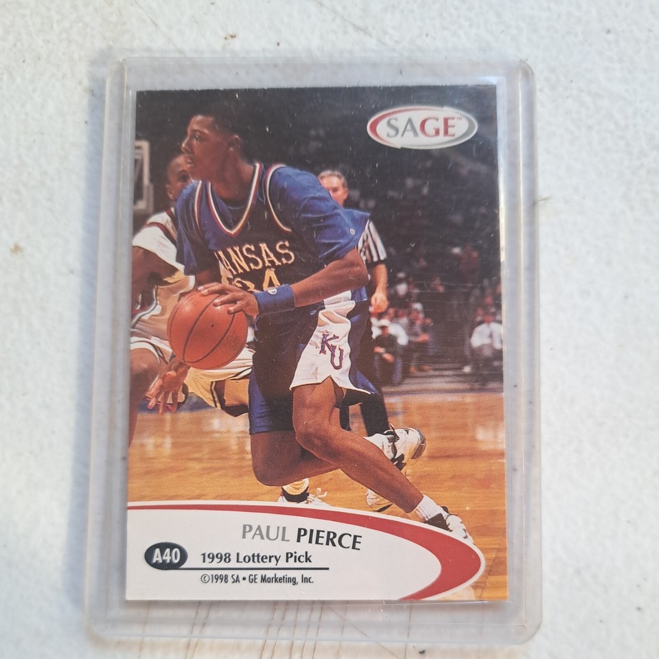 1998-99 SAGE Authentic Paul Pierce Autograph Auto RC Rookie 23/45 | eBay