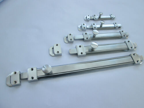 SOLID BRASS CONSTRUCTION HEAVY SURFACE SLIDE SHOOT DOOR BOLT | eBay