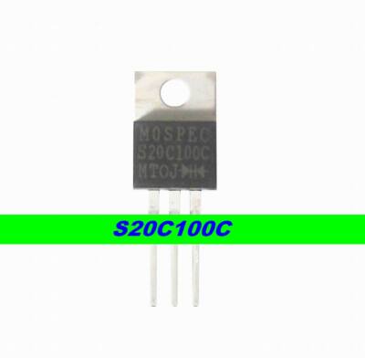 15pcs S20C100C Diode TO-220 TAIWAN Mospec | eBay