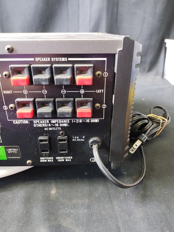 JVC JR-S300 AMFM Stereo Receiver Tested - Works | eBay