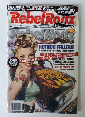 Rebel Rodz June 2008 #6 SEALED - Candy Rocks, Rockabilly Bobbers Kustom ...