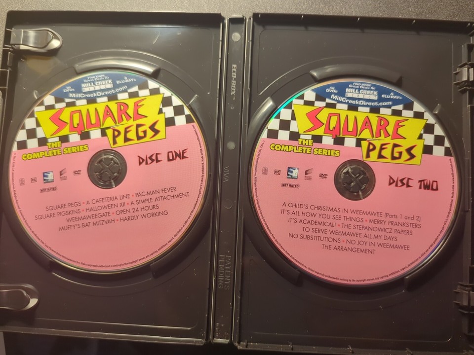 Square Pegs: The Complete Series DVD Jami Gertz Tracy Nelson John Femia ...