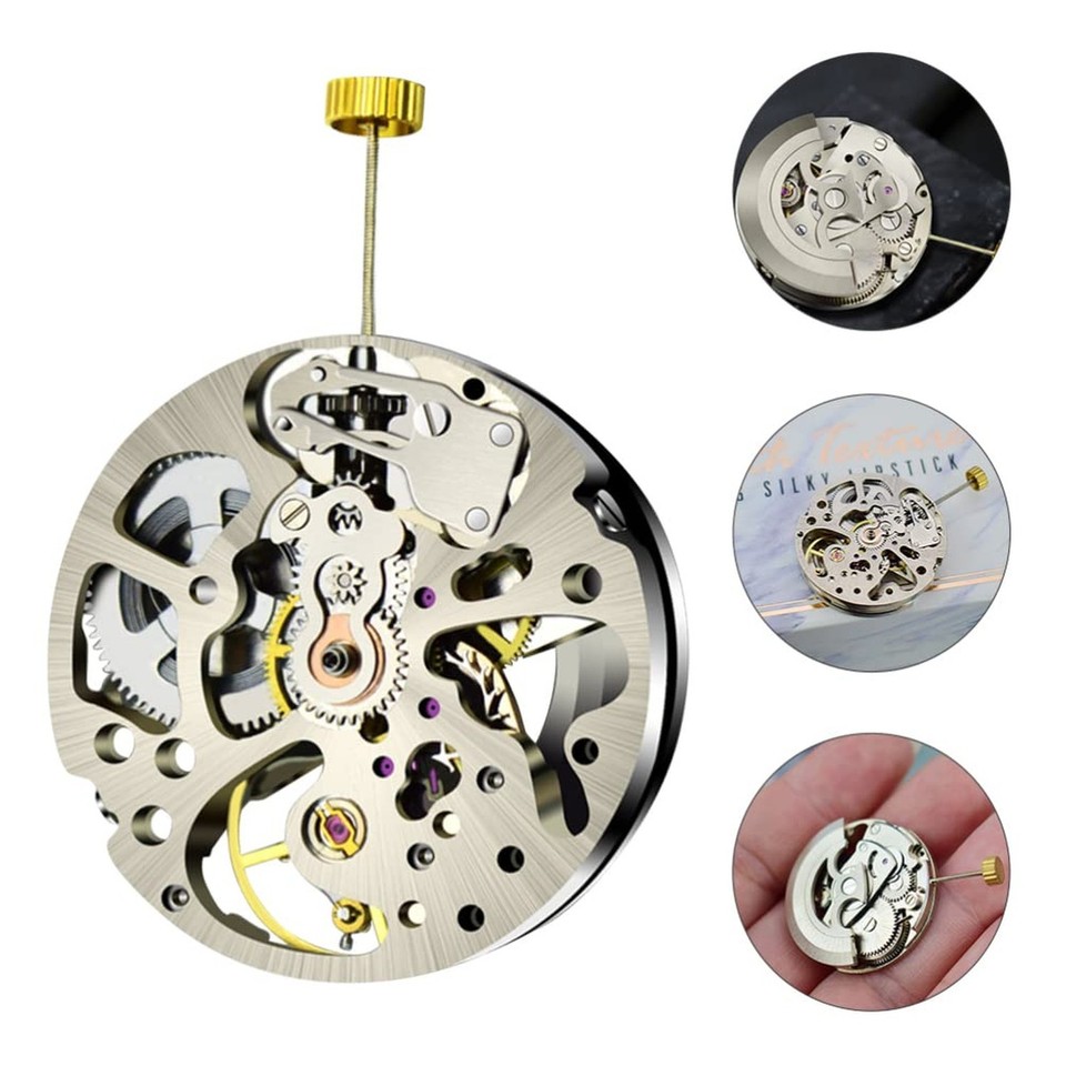 Watch Movement Automatic Mechanical Movement Replacement Part Men ...