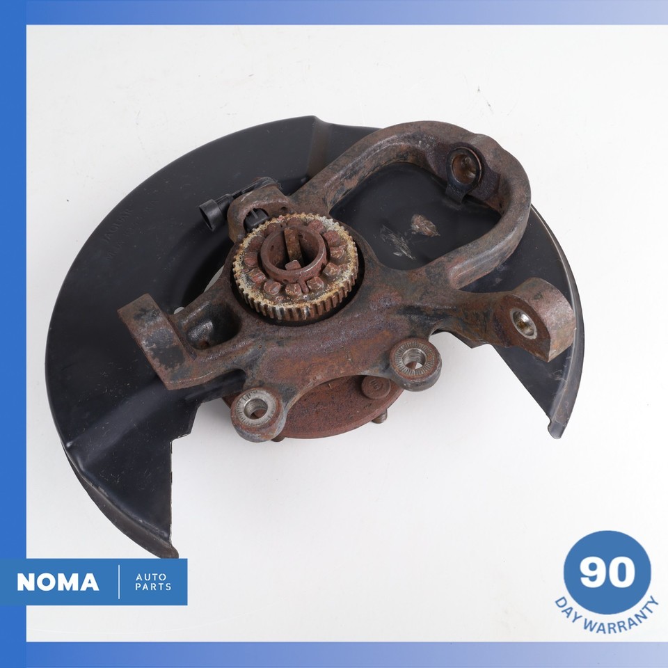 98-06 Jaguar X100 XK8 XKR Front Left Side Spindle Knuckle Hub w/ Shield ...