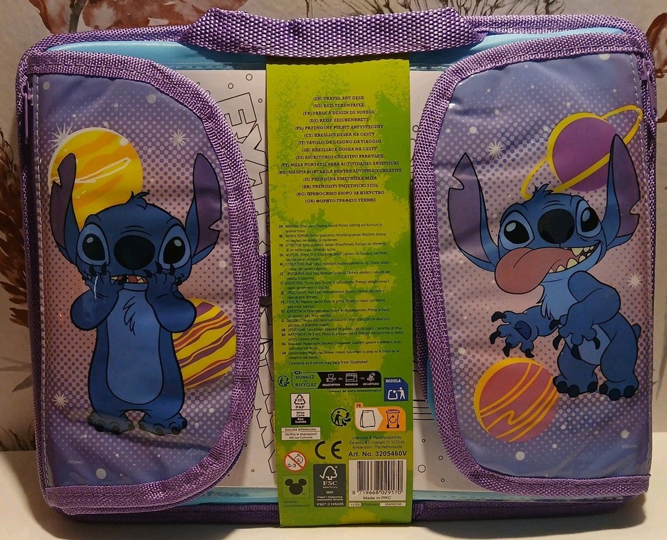 Disney Stitch Travel Painting Table Pens And stickers Set for Unisex ...