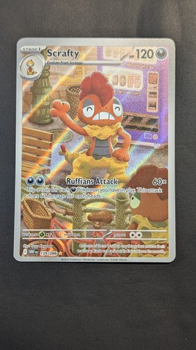 Scrafty 139/086 Pokémon White Flare Illustration Rare Pack Fresh | eBay