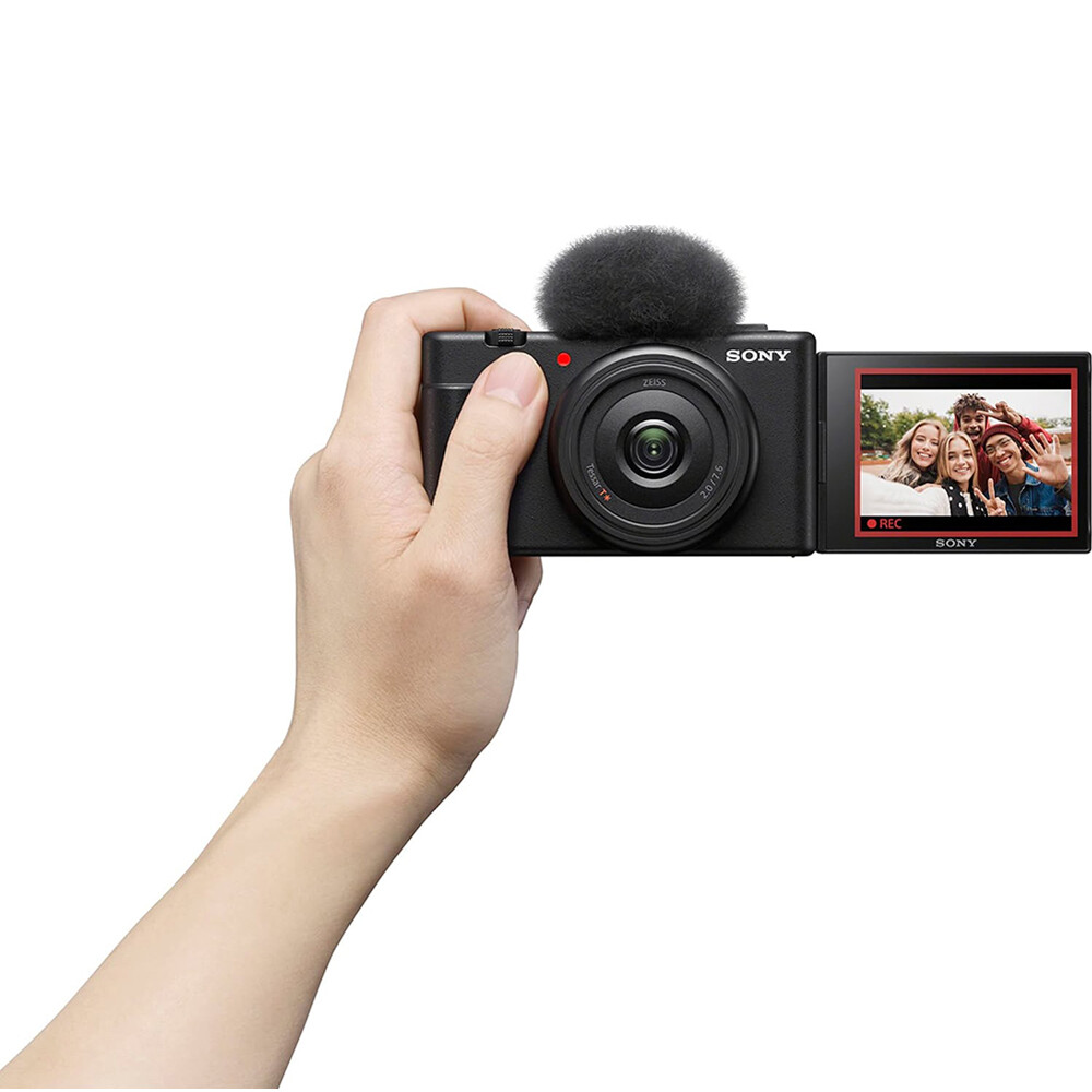 Sony ZV-1F Vlog Camera for Content Creators & Vloggers Black ZV-1F/B ...