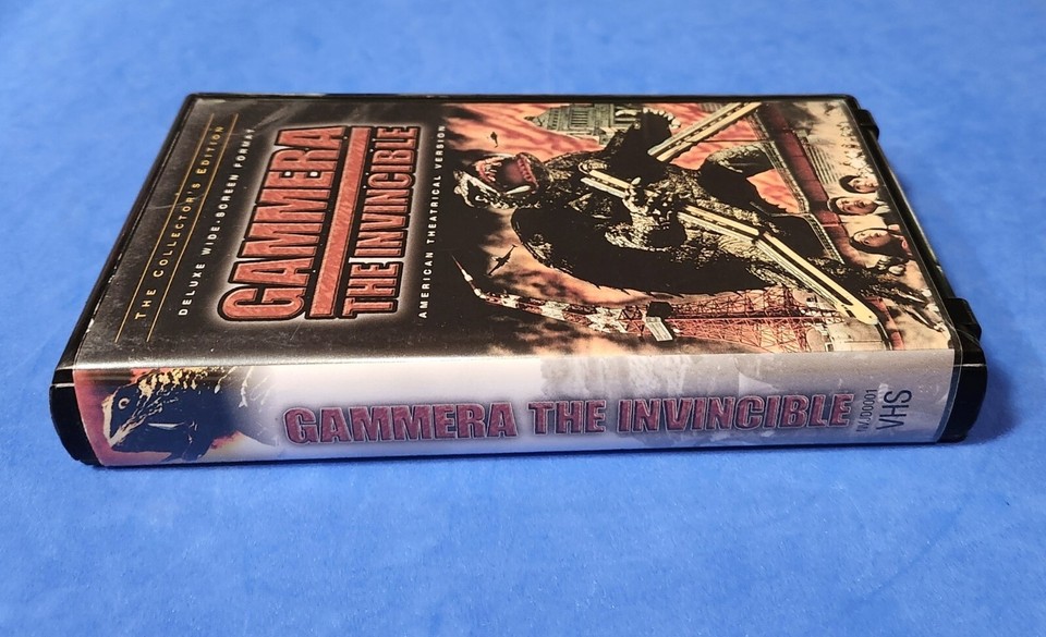 GAMERA THE INVINCIBLE WIDESCREEN VHS CLAMSHELL**AMERICAN THEATRICAL ...