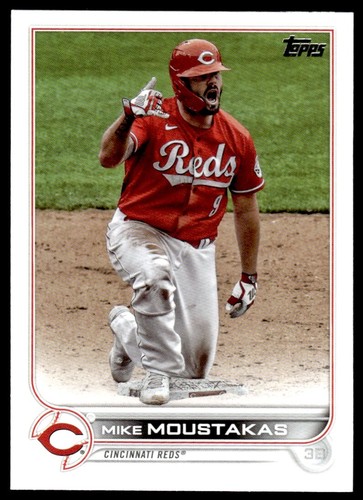 2022 Topps Baseball Card Mike Moustakas Cincinnati Reds #60 | eBay