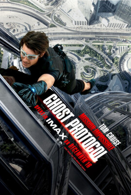 UNFRAMED Mission: Impossible Ghost Protocol Movie Poster Prints Canvas ...