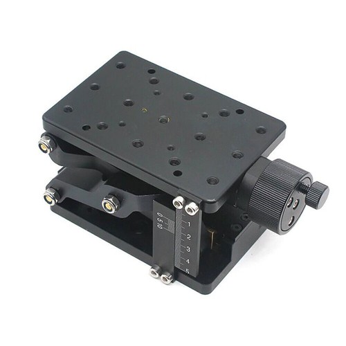 Precision Z-Axis Lifting Table 120x80MM Manual Fine-Tuning Platform ...