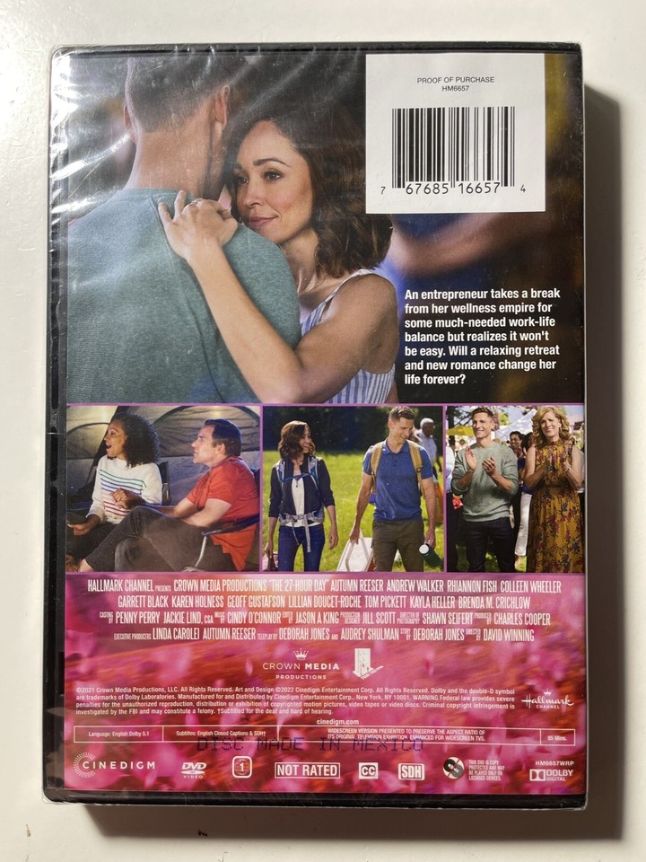 The 27-Hour Day (DVD, 2021) BRAND NEW Hallmark Channel Original Movie ...