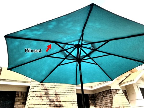 Fast Fix 1 1/8 in Broken Umbrella Rib Repair Kit Patio Offset Market ...