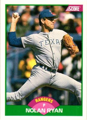 1989 Score Rookie & Traded #2T Nolan Ryan | eBay