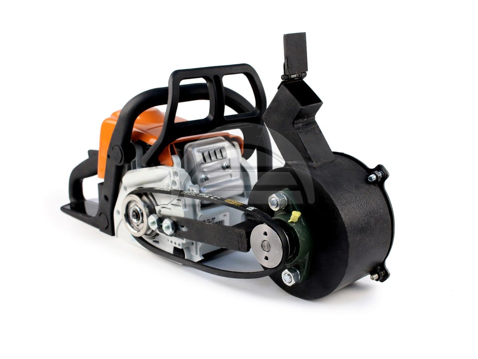 Portable Rock Crusher Sampling Pulverizer Powered by Chainsaw fit Stihl ...