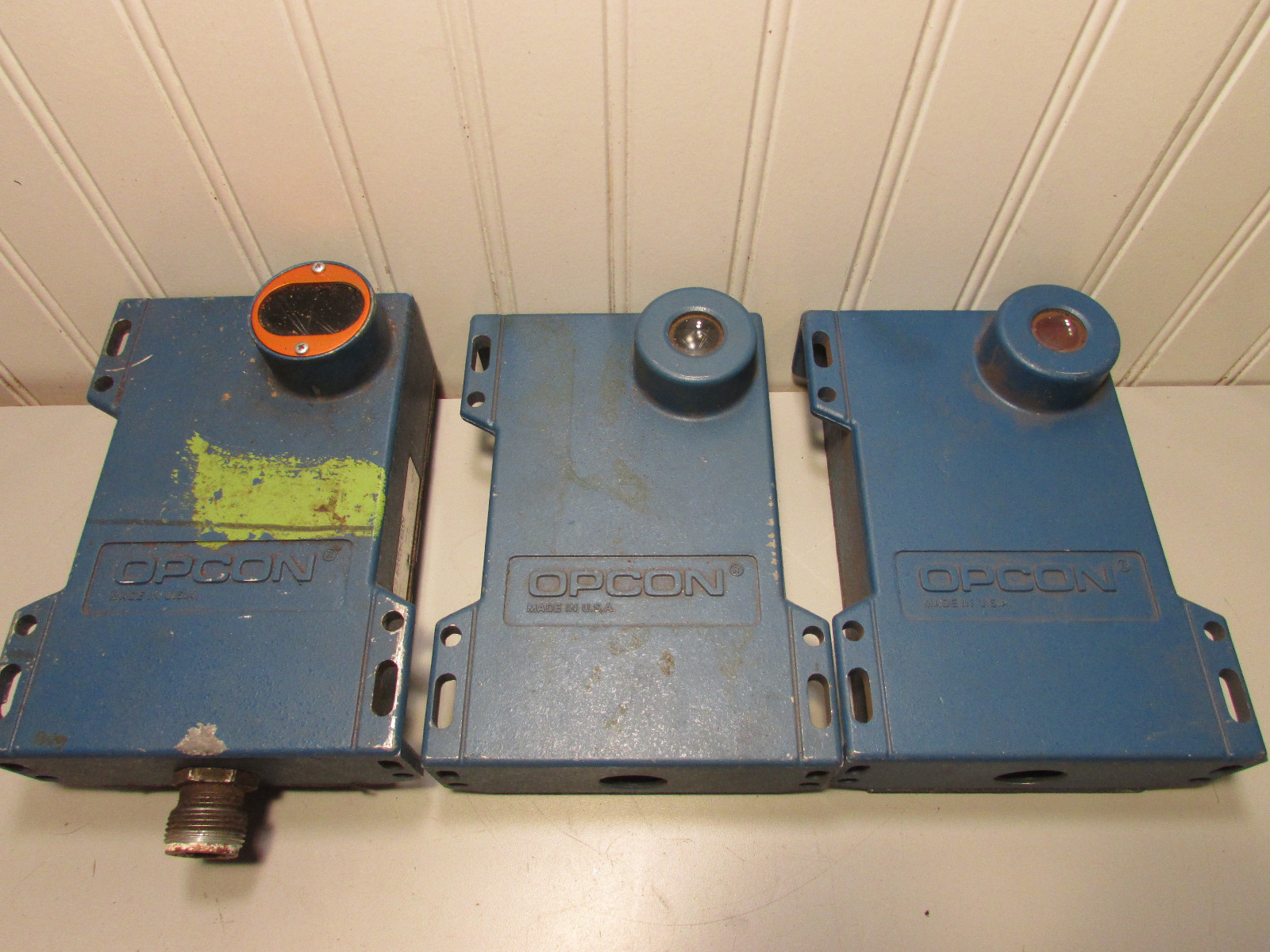 Opcon 1241D-6501 Lot of 2 Plus Opcon 14201-6501 Photoelectirc Detector ...