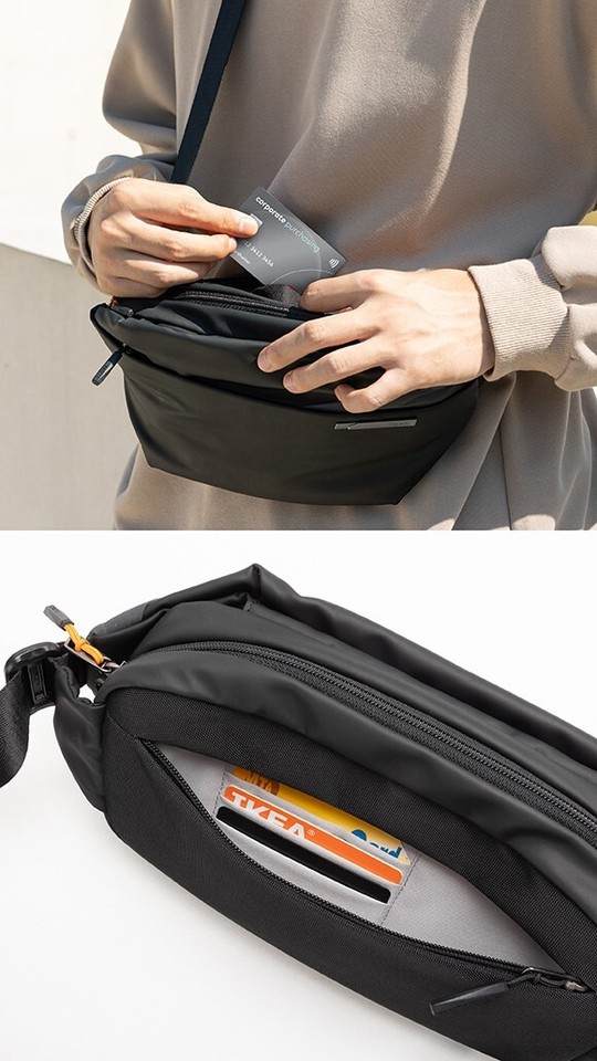 Inateck Sling Bag Stylish Crossbody Bag Splash-resistant Chest Bags ...