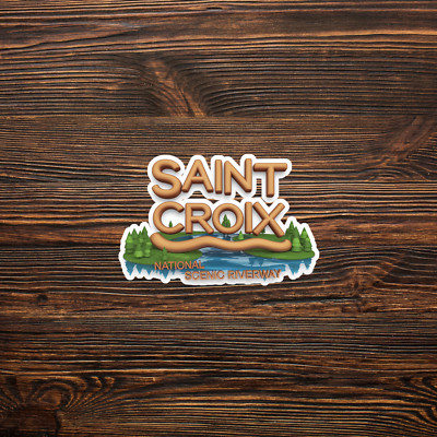 Scenic Saint Croix National Riverway Sticker - Outdoor Adventure Decal ...