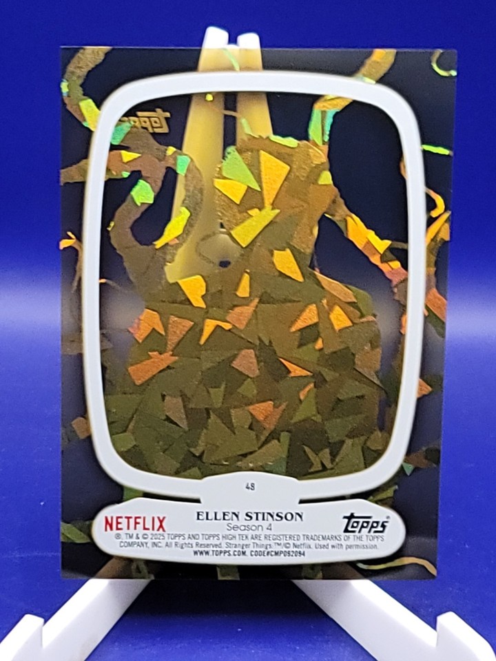 2025 Topps High Tek Stranger Things #48 Ellen Stinson Vines Gold /50 | eBay