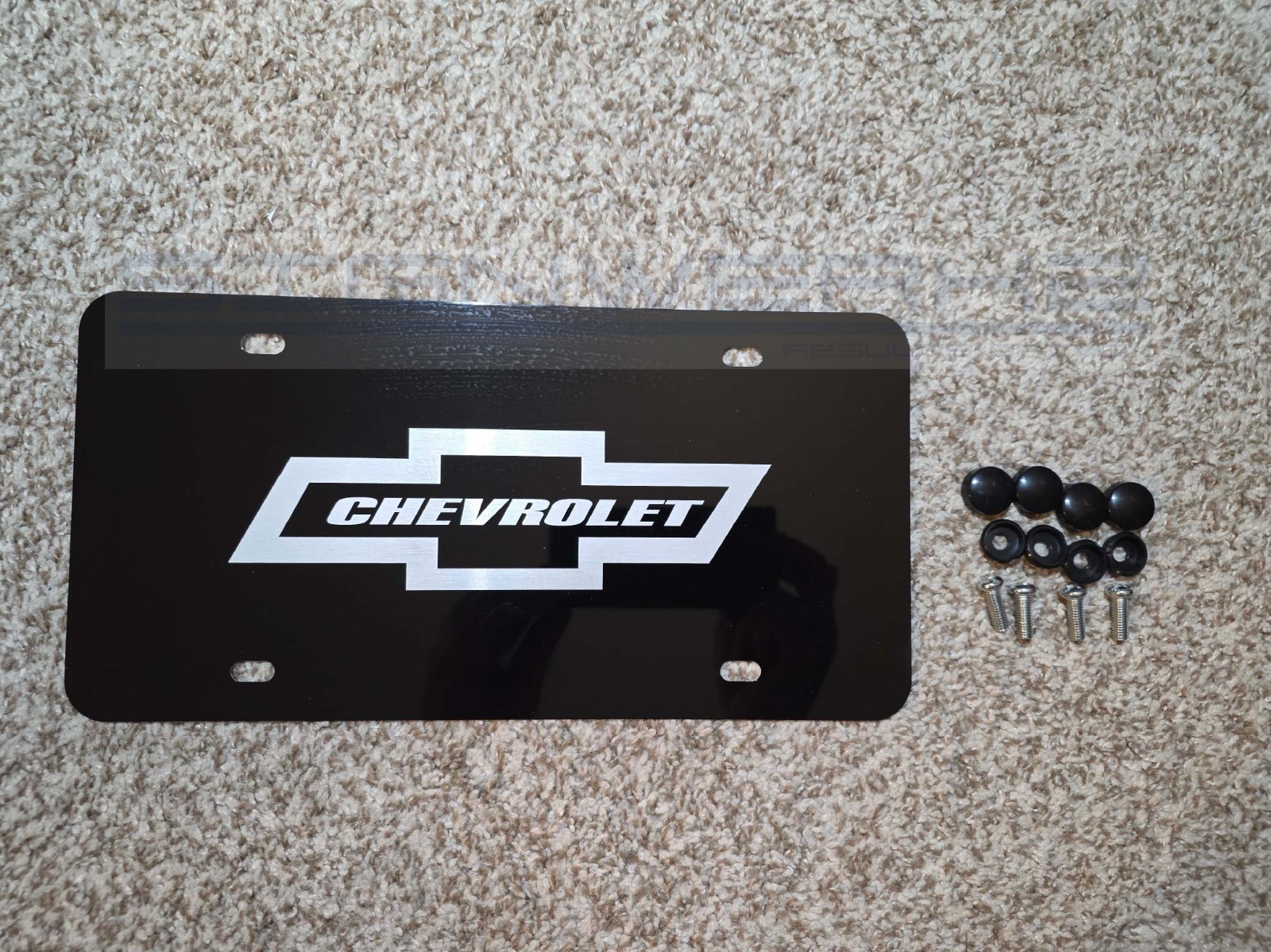 Chevrolet Logo II Silver Laser Engraved Aluminum novelty plate | eBay