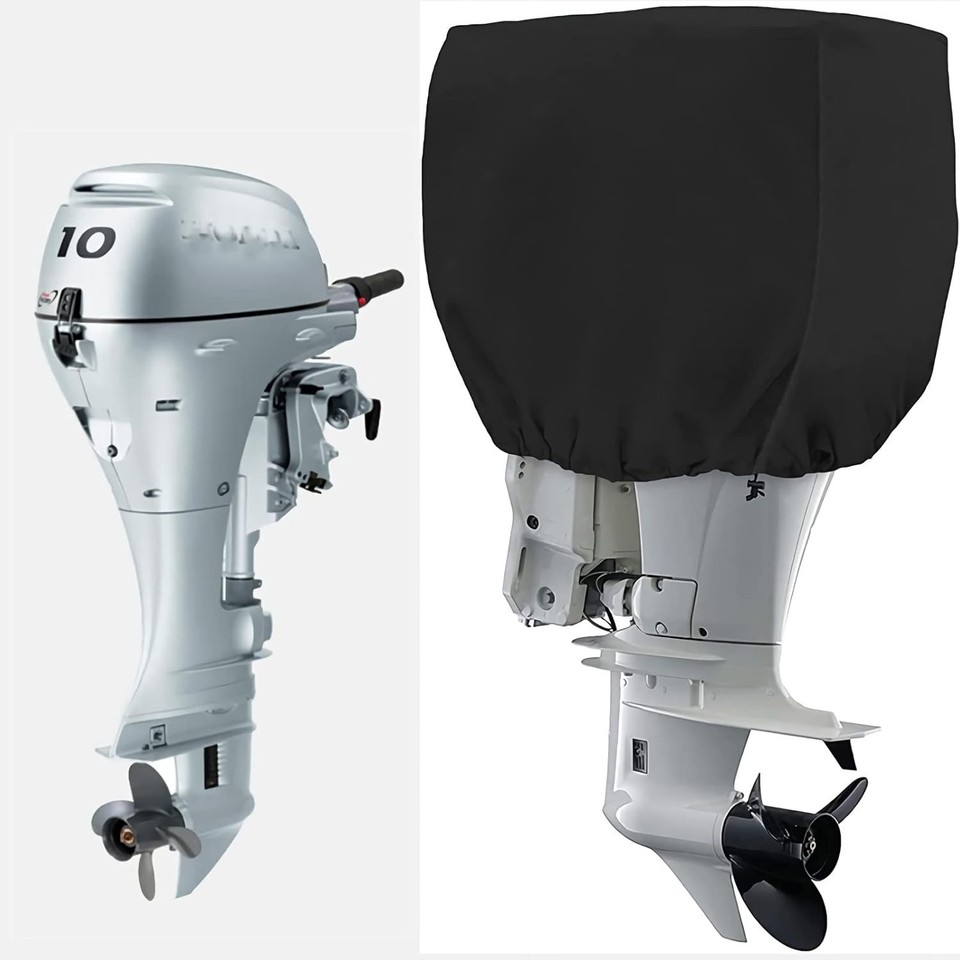60-100 HP Boat Motor Cover High Density Waterproof Outboard Engine ...