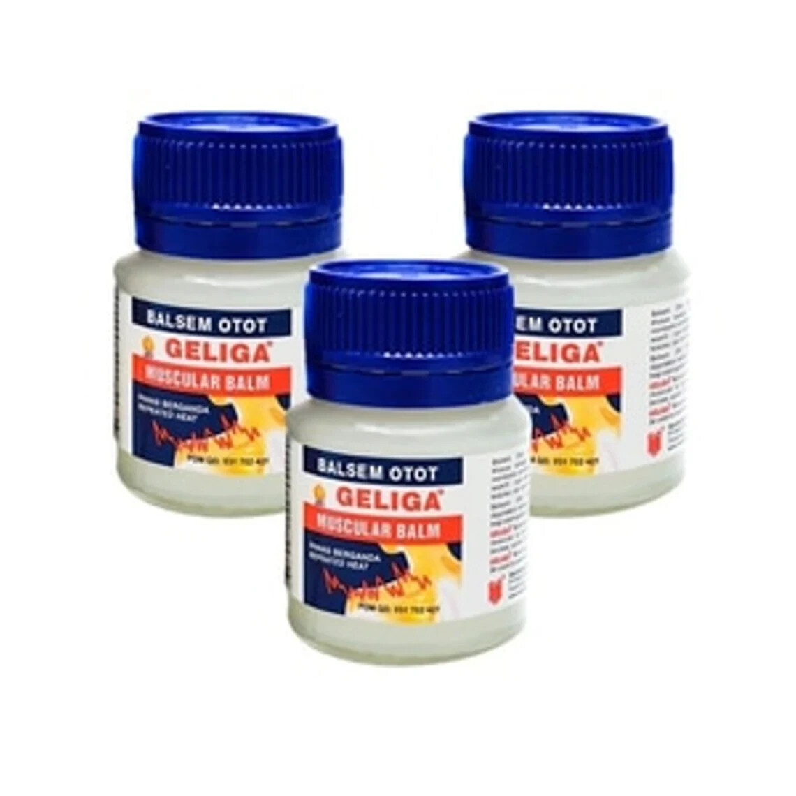 Geliga 40g Muscular Balm Neck Muscle Pain Relief Hot Balm- 3 Pack | eBay