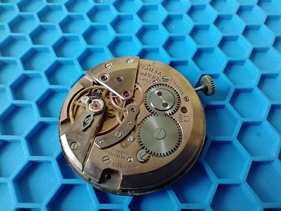 Vintage Omega Ref 601 Watch Movement For Restoration | eBay