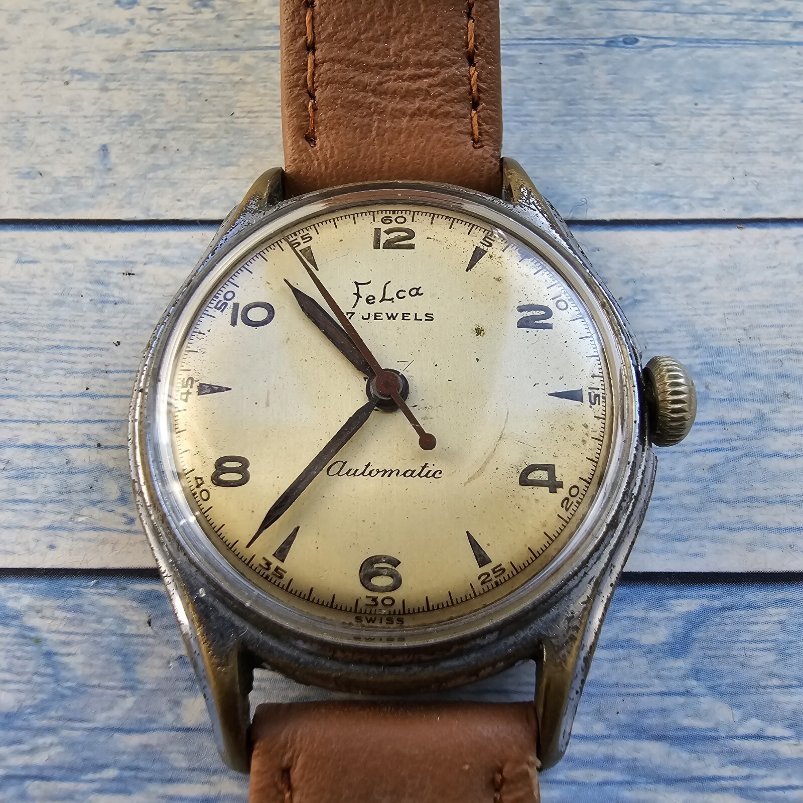 Vintage Felca Automatic Bumper Men's Watch | eBay UK