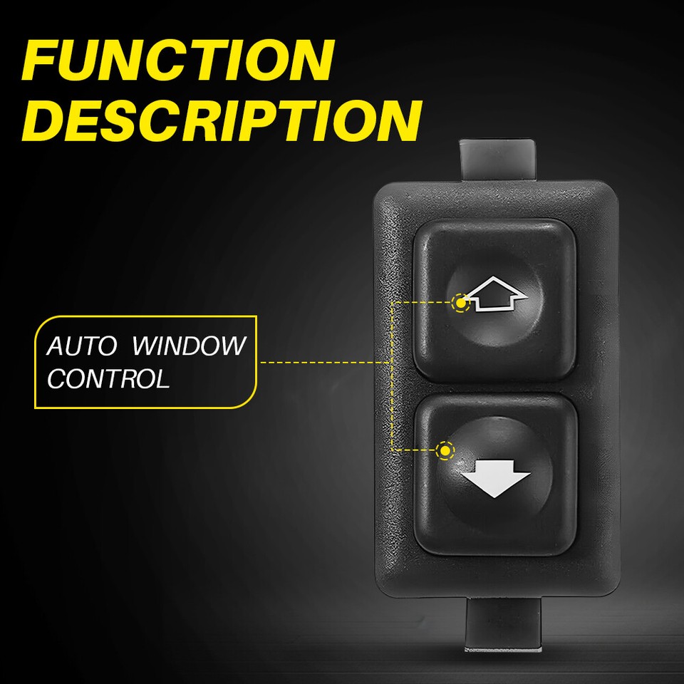 Set 4 pcs Illuminated Power Window Switch For E23 BMW E24 E28 E30 ...