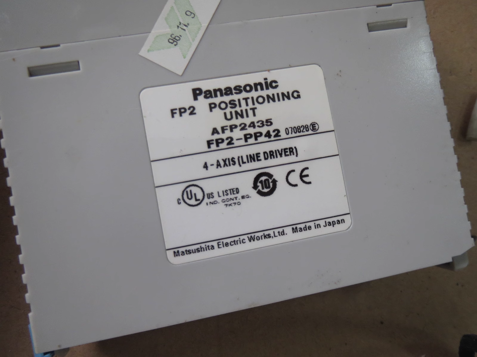 1pcs Used FP2-PP42 Panasonic PLC AFP2435 | eBay