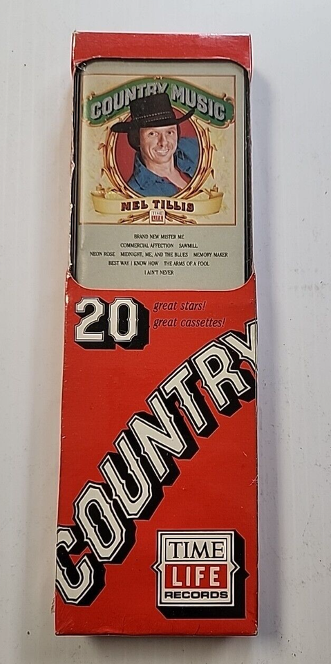 Lot of 8 - Time Life Country Music Cassette Tapes in Longbox (1982) New ...