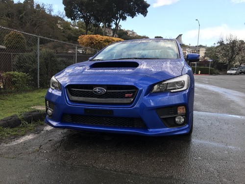 Subaru Black Front License Plate Delete 12" With STI Logo for sale ...