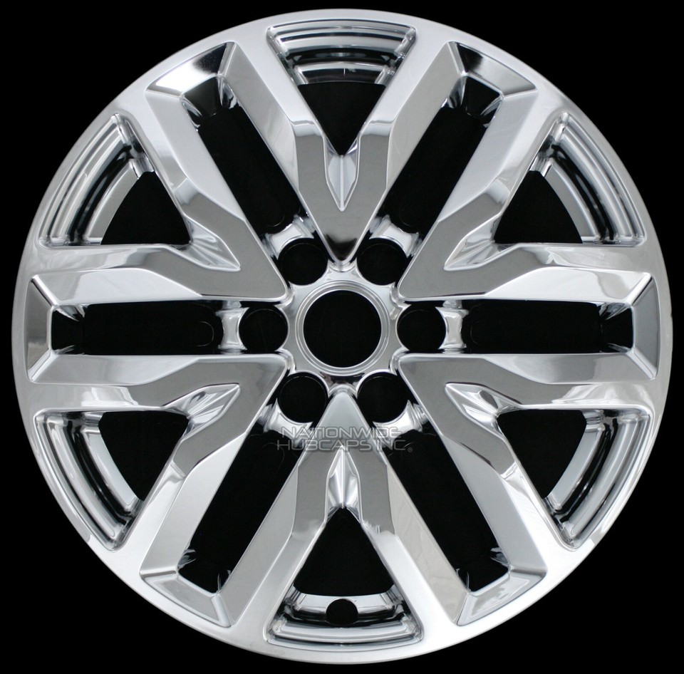 4 for GMC ACADIA 2017-2019 Chrome 18" Wheel Skins Hub Caps Aluminum Rim ...