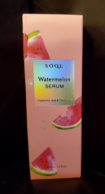 Soqu Watermelon Serum With Hyaluronic Acid and Ceramides 1.7 Oz for ...