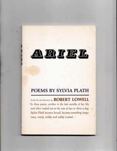 ARIEL poems by Sylvia Plath - 1965 Harper & Row Paperback | eBay