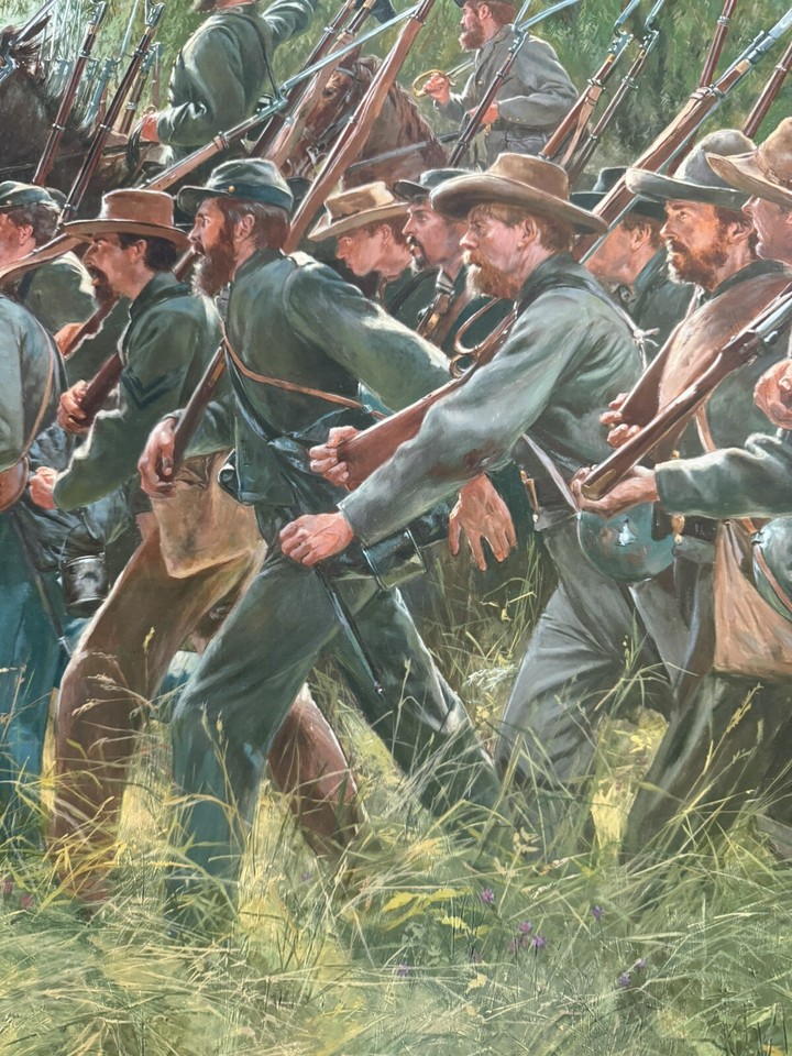 Don Troiani General J.B. Gordon at Gettysburg - AP#16 Civil War Print ...
