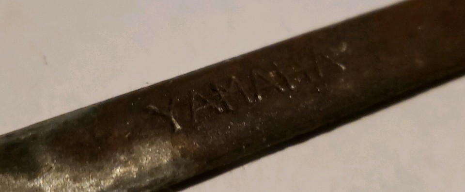 Vtg Yamaha TY350 IT490 XT500 TT500 WR500 YZ490 DT400 Open End Wrench 14 ...