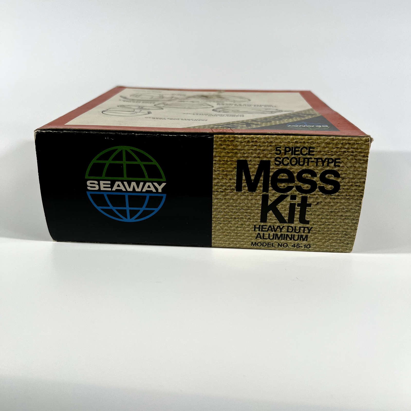 Vintage Seaway Heavy Duty Aluminum 5 Piece Scout Type Mess Kit Cook Set ...