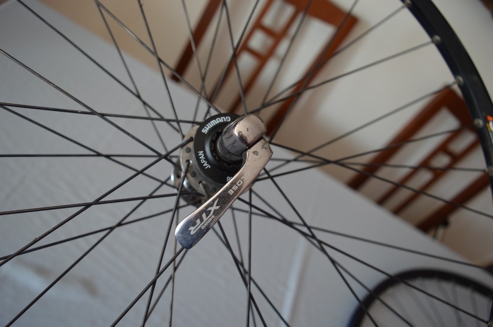 Shimano XTR hubs wheelset FH-M965 HB-M965 Mavic 717 Disc Ryde rims | eBay