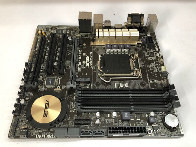 ASUS Z97M-PLUS Motherboard Mainboard Intel Z97 LGA1150 DDR3 VGA DVI ...