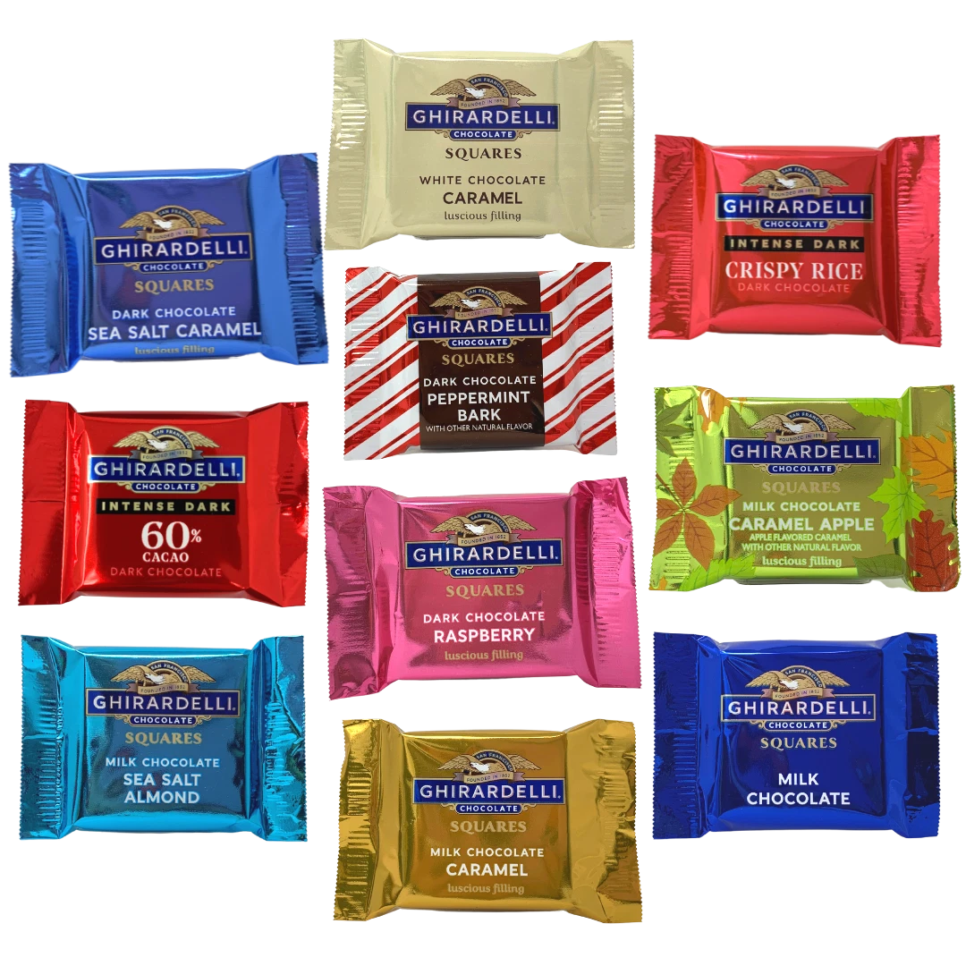 Ghirardelli Chocolate Squares Flavors