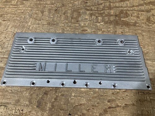 Miller Valve Cover For Model B Ford Engine- NEW- Finned Aluminum. Free ...
