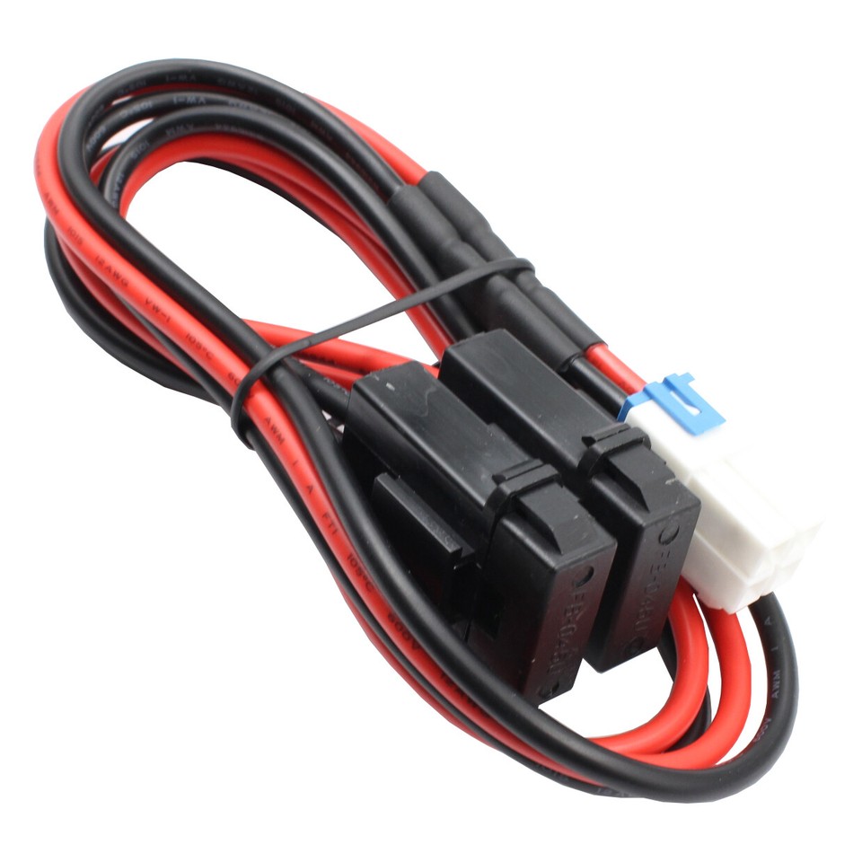 4 pin 12AWG DC power cable For Icom IC-7000, IC-7100 IC-7200 IC-7300 IC ...