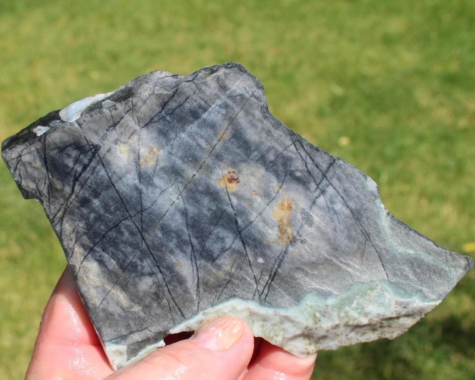 UTAH PICASSO MARBLE SLAB 180 grams specimens/rock/jasper/agate/mineral ...