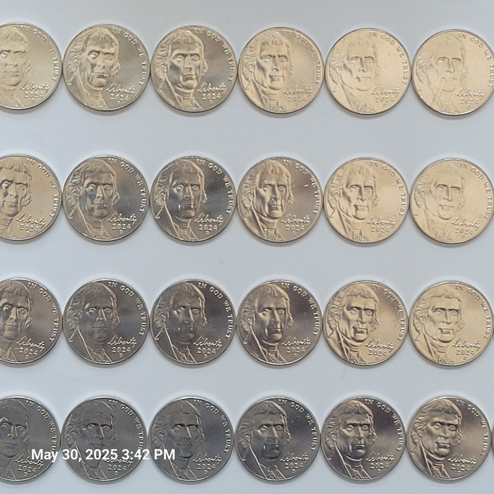 2024 D Nickel Roll tails enders New Unopened OBW | eBay