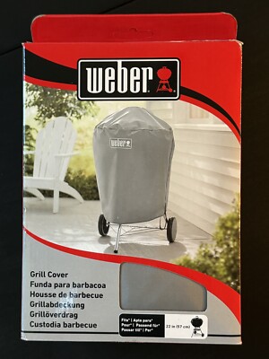 Weber Cover for 22'' Charcoal Kettle Grills - Gray (7176) 77924048159| eBay