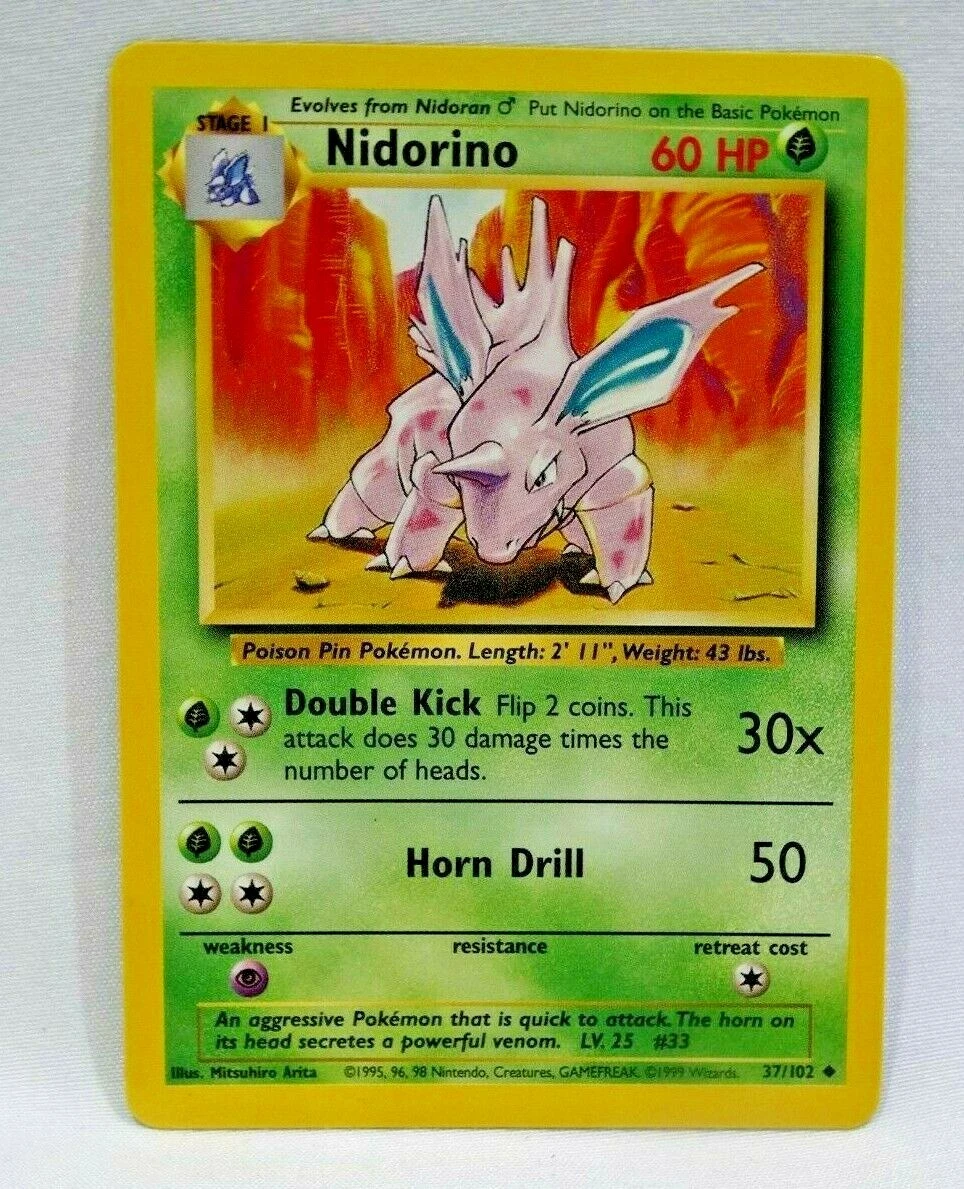 Nidorino Card