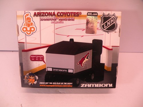 New NHL OYO Sports Arizona Coyotes Zamboni Machine 73 Pieces Building ...